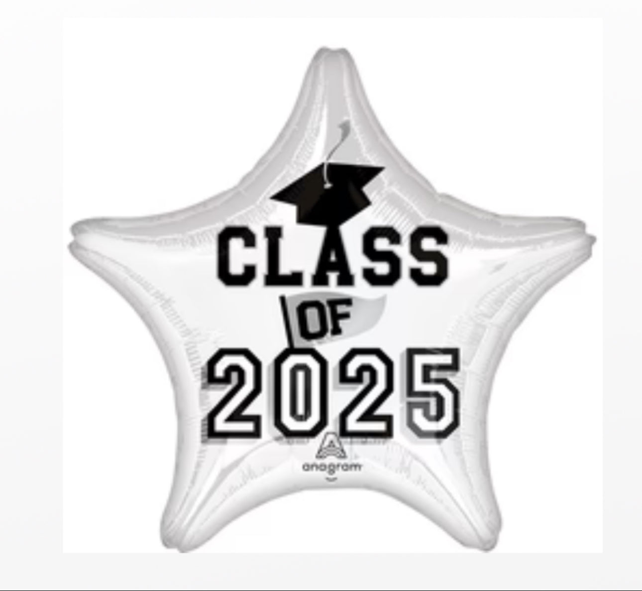 Class of 2025 star foil – agoohsballoons.ca